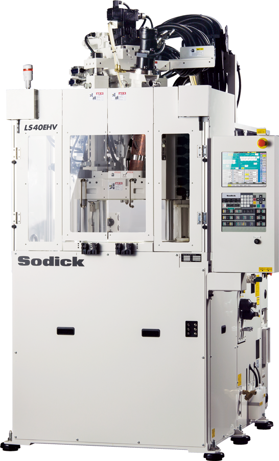 竪型射出成形機